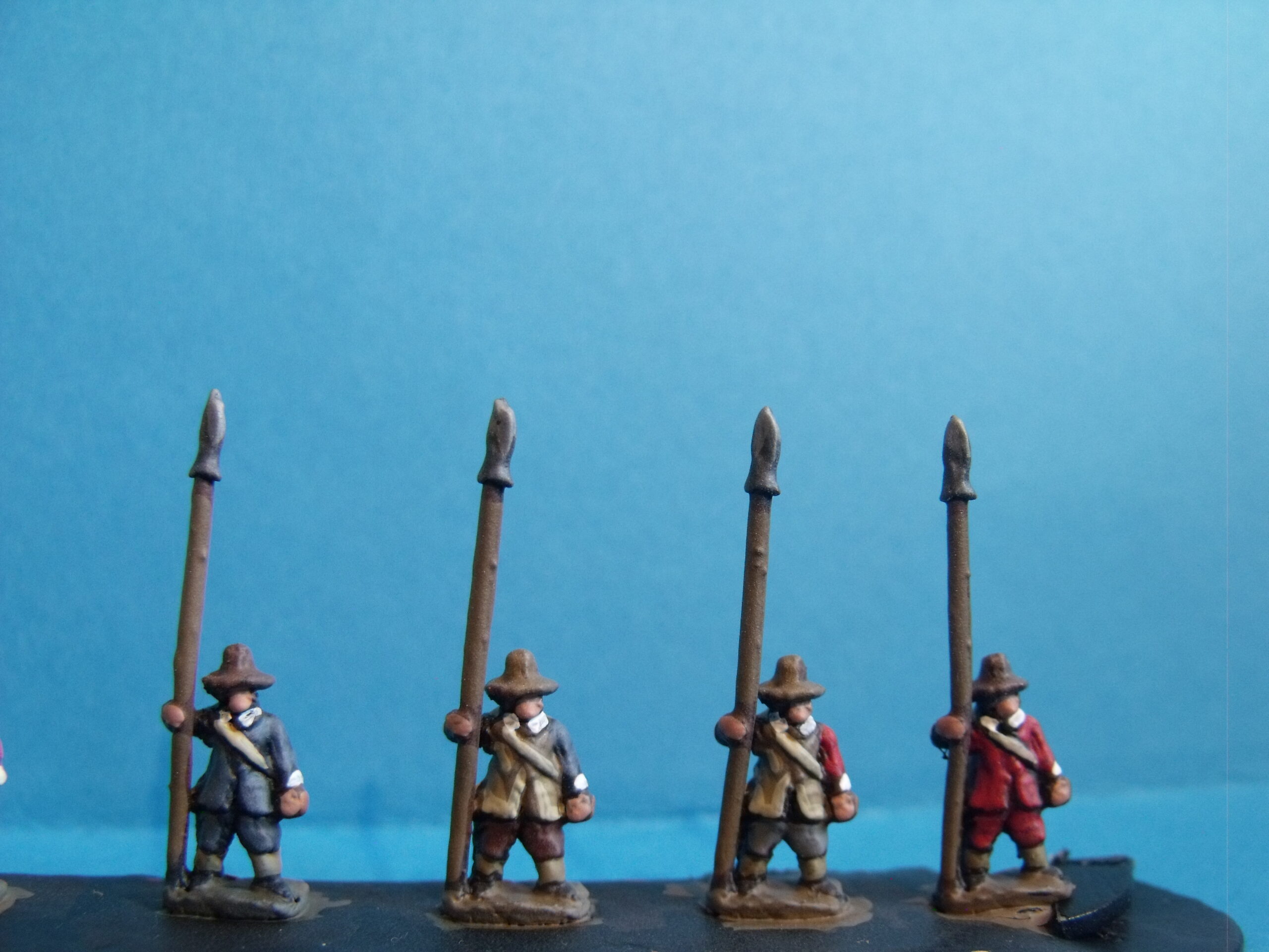 Pikemen, Armoured, Pike Vertical - newlinedesigns.co.uk