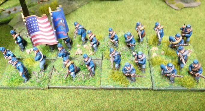 Infantry in Kepi, Frockcoat, Firing line - newlinedesigns.co.uk