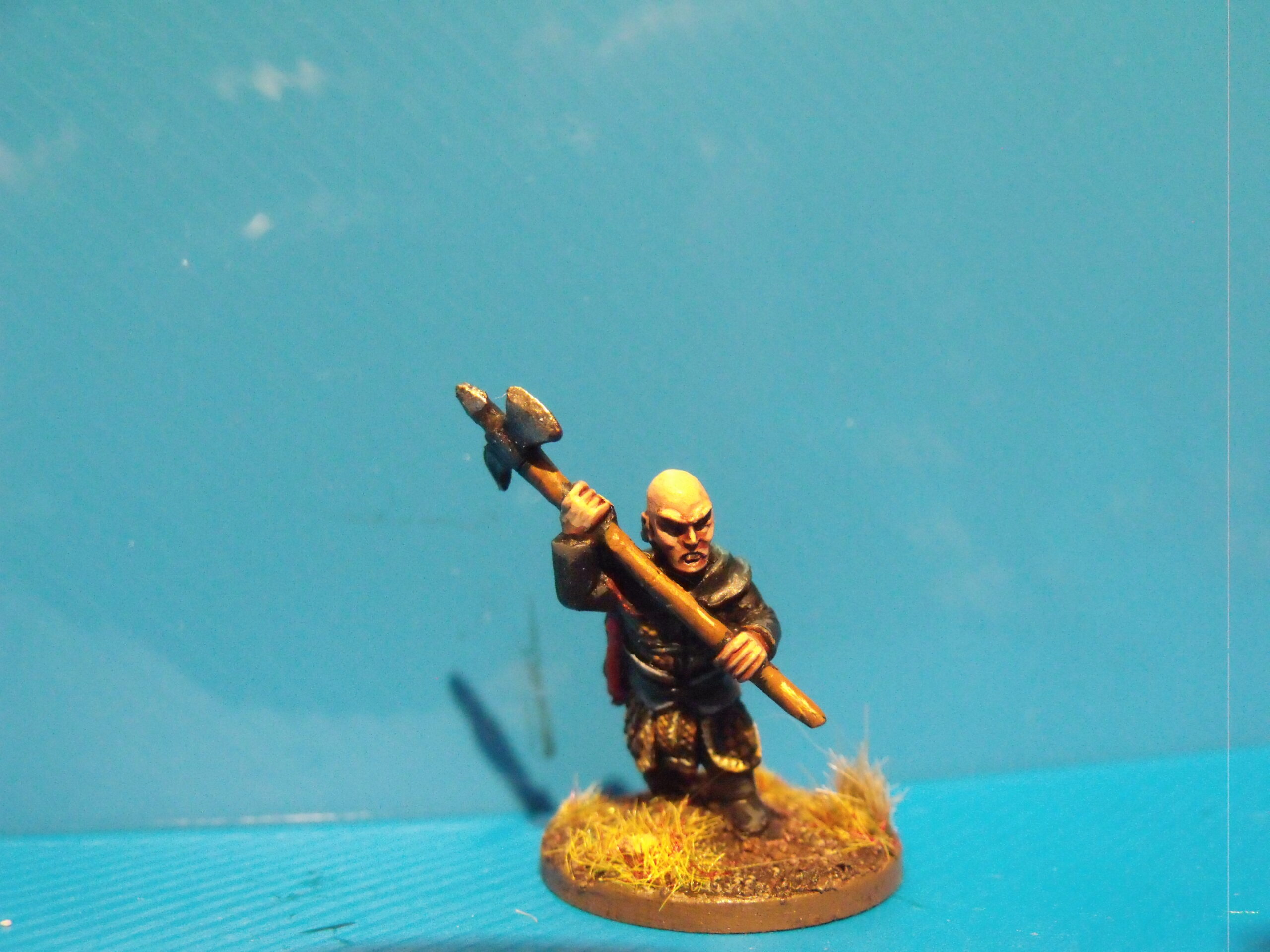 Dwarf - Armoured, Thrusting Halberd - newlinedesigns.co.uk