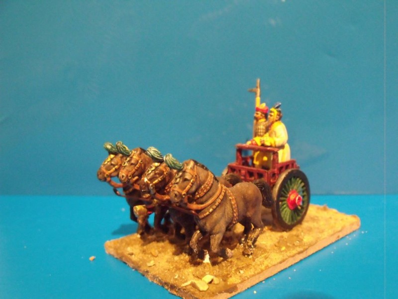 Han Chinese 4 Horse Chariots x 3 - newlinedesigns.co.uk