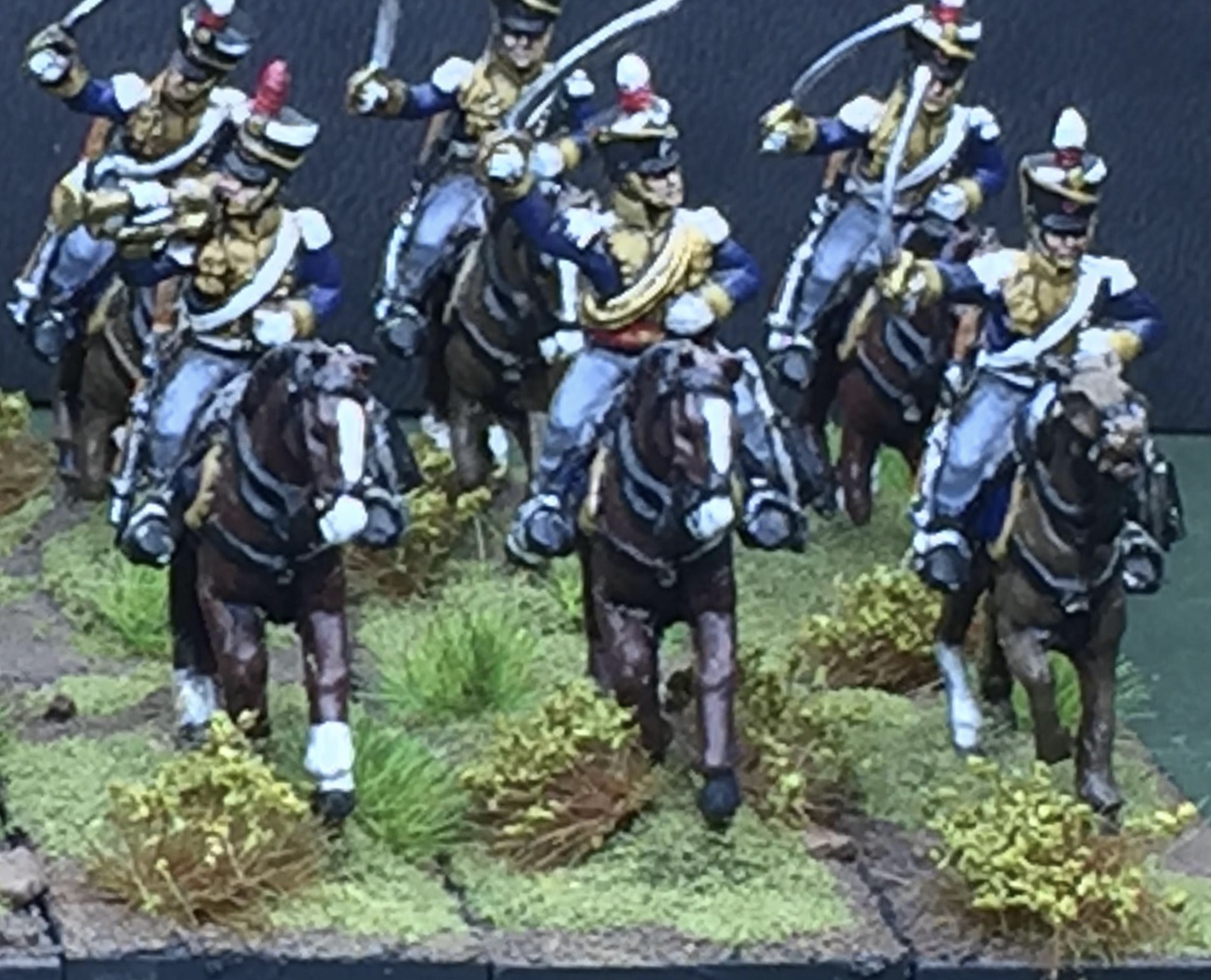 Light Dragoon Charging in Shako - newlinedesigns.co.uk