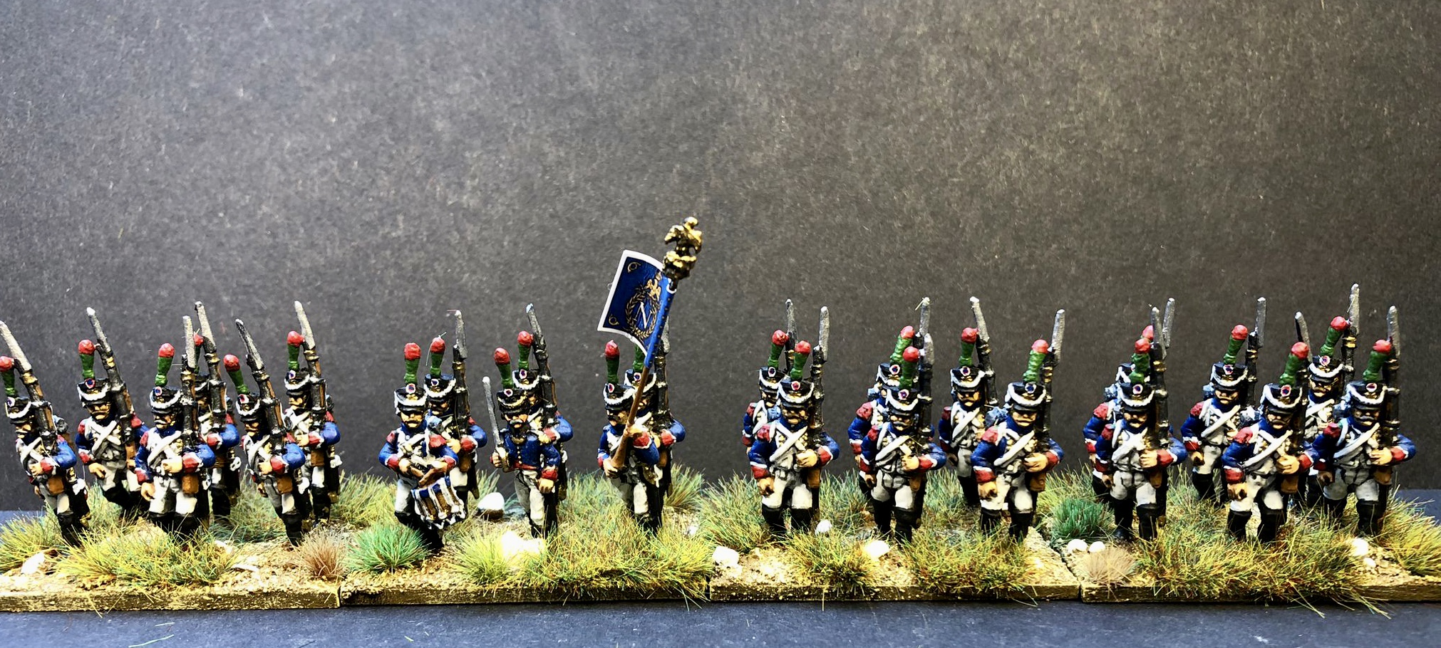 Middle Guard Marching - newlinedesigns.co.uk