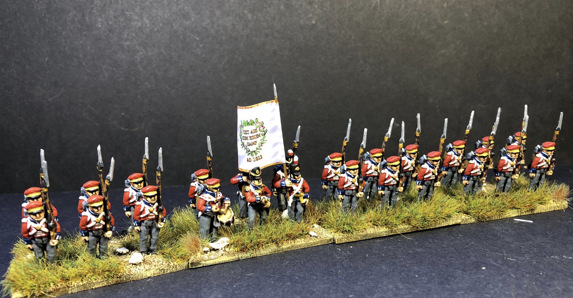 Flank Company Shouldered Musket - newlinedesigns.co.uk