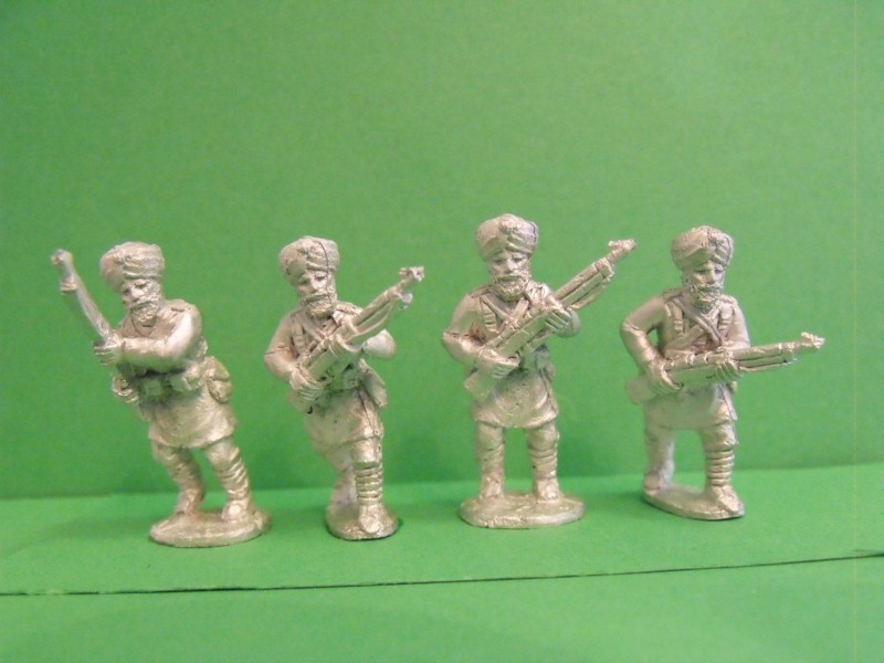 Sikh Sepoys Standing at Ready - newlinedesigns.co.uk