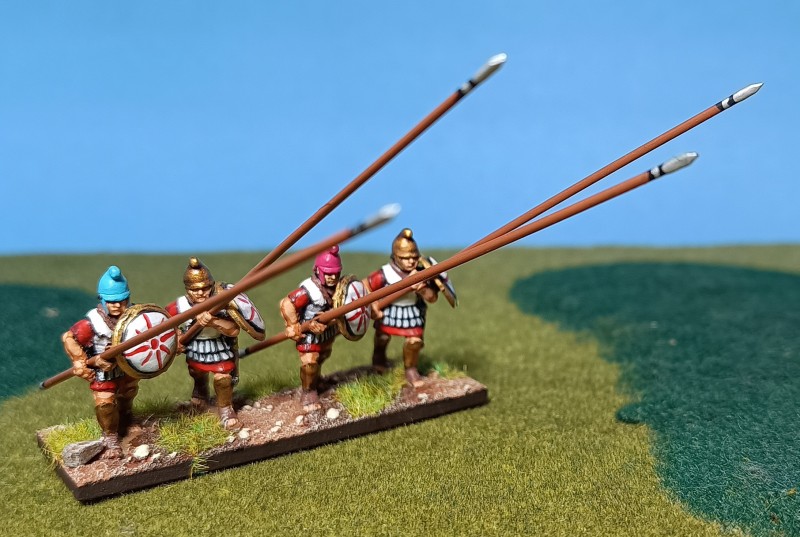 Macedonian Pike-men, Pike at 45 Degrees - newlinedesigns.co.uk