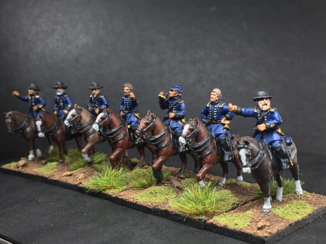 Union Mounted Generals - newlinedesigns.co.uk