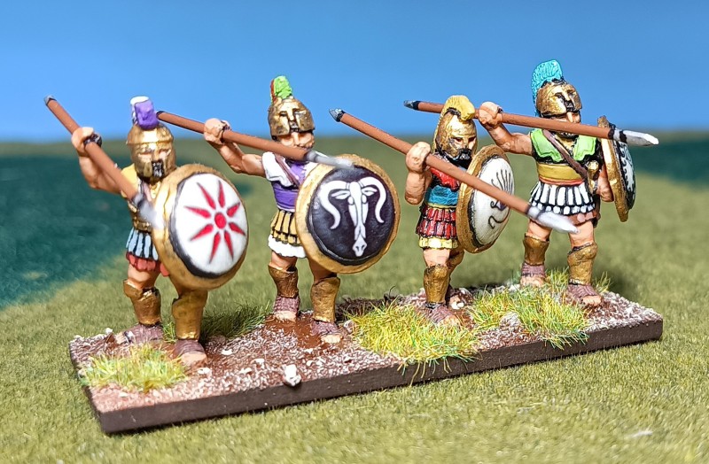 Hoplite Advancing (Linen Cuirass) - newlinedesigns.co.uk