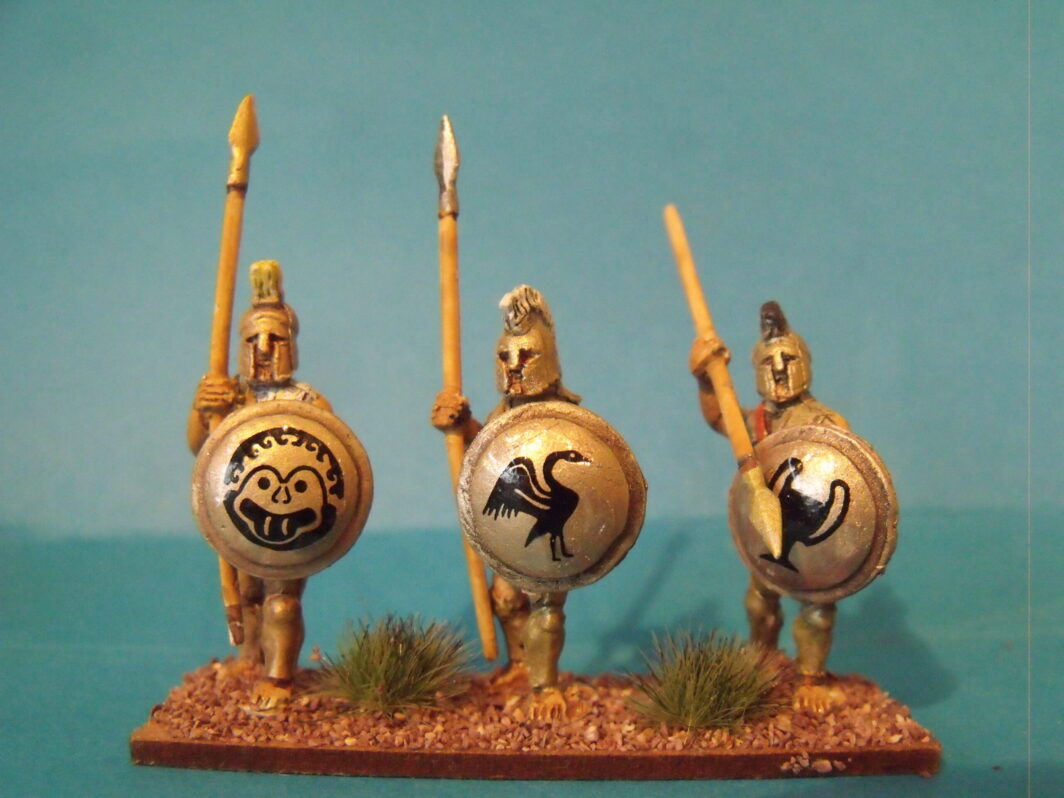 Greek Hoplites Standing - newlinedesigns.co.uk
