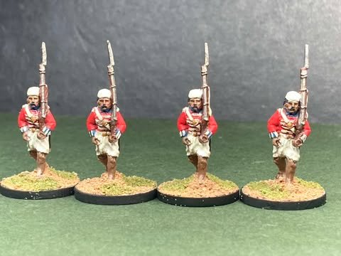 Sepoy Mutineers Marching - newlinedesigns.co.uk