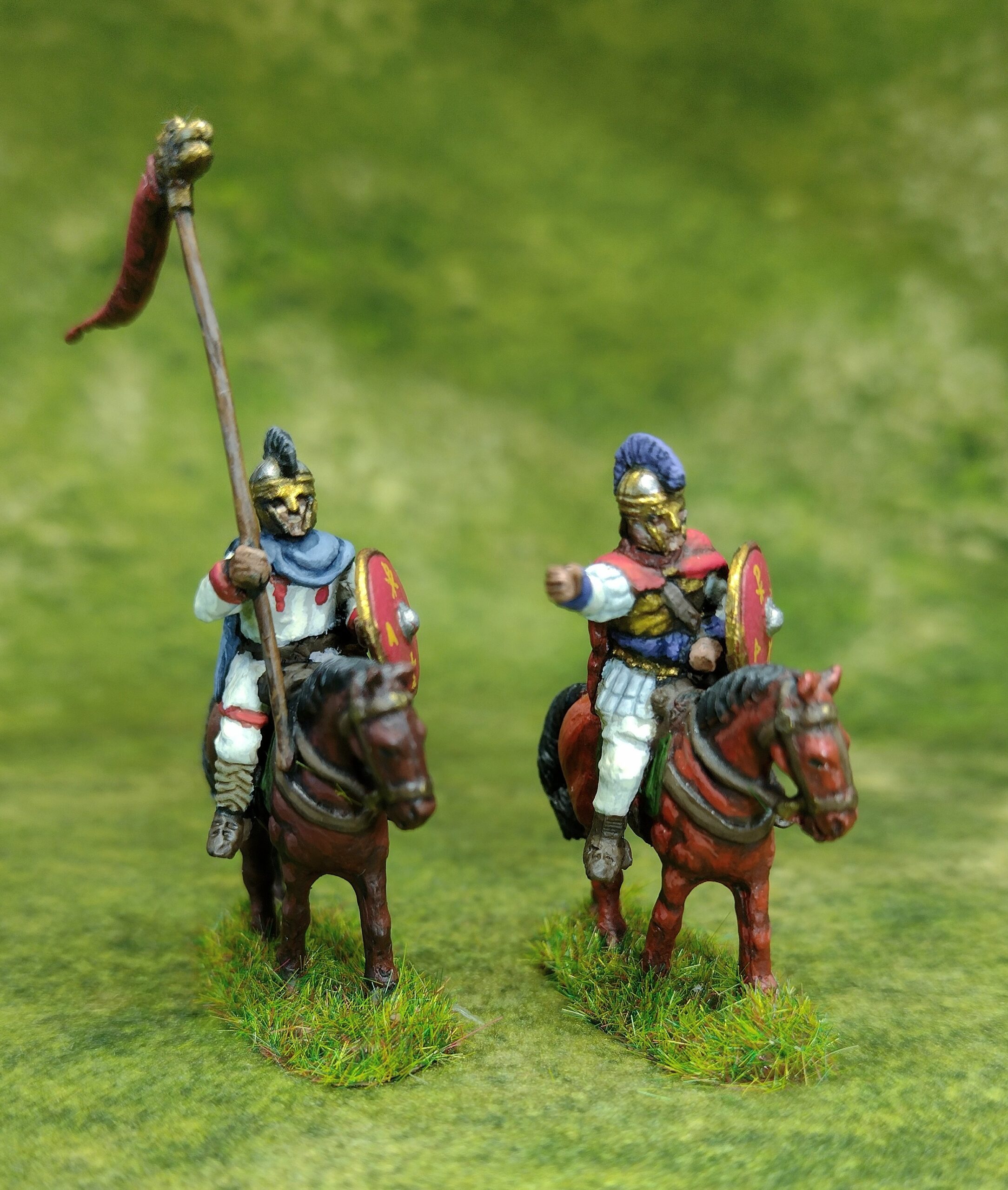 Army General and Standard Bearer - newlinedesigns.co.uk