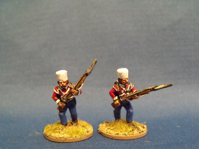 Sepoy Infantry Advancing - newlinedesigns.co.uk