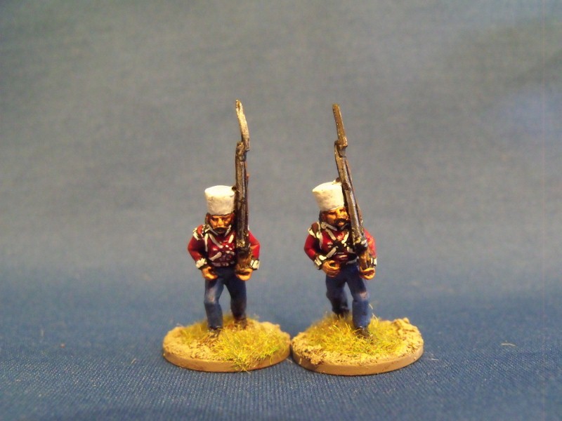 Sepoy Infantry Marching - newlinedesigns.co.uk